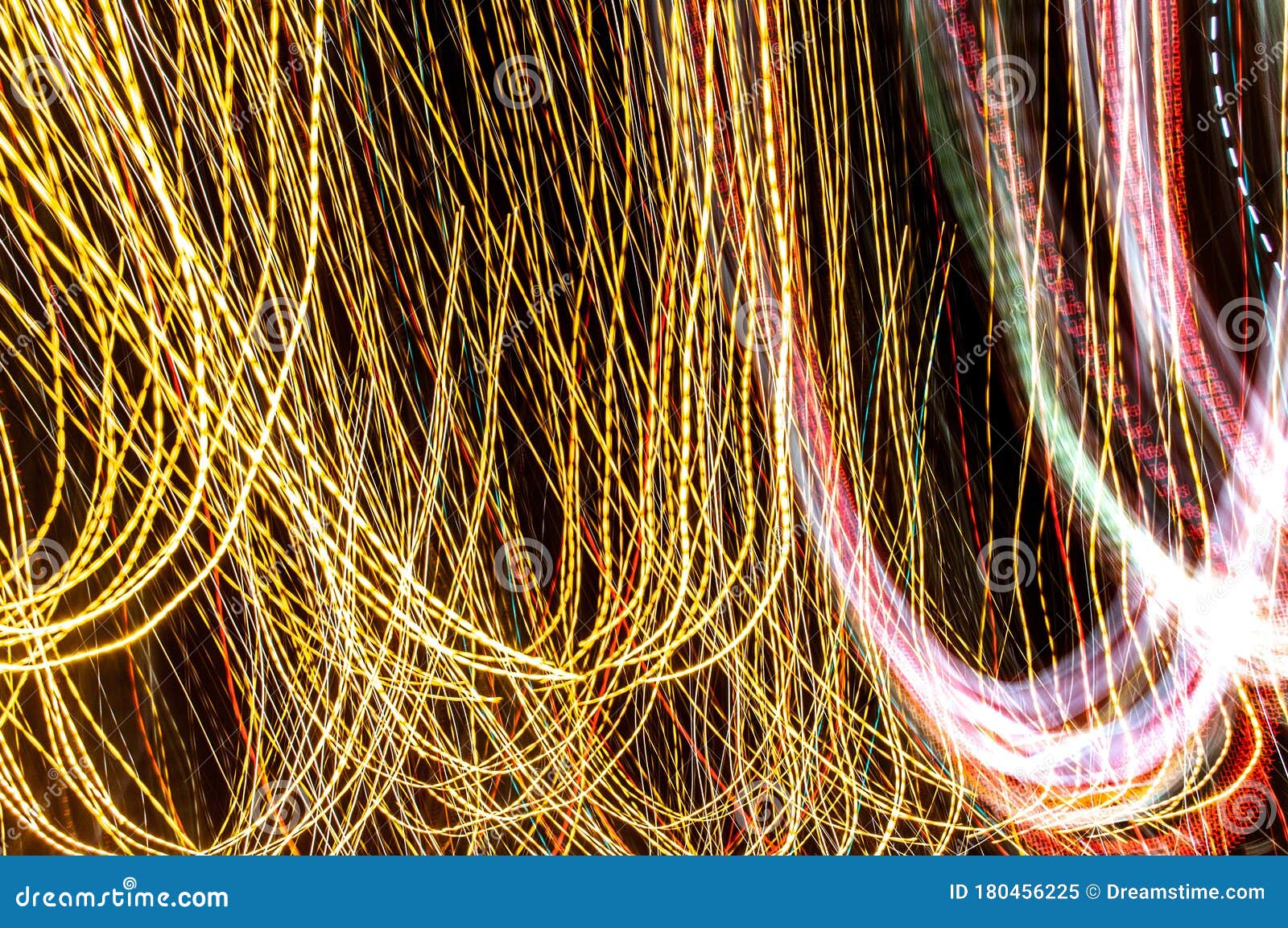 Streaks of light stock image. Image of illuminated, lamp - 180456225
