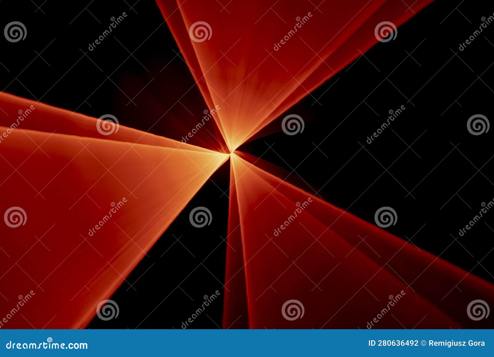 Streaks of Light Waving and Twisting Stock Photo - Image of smooth ...