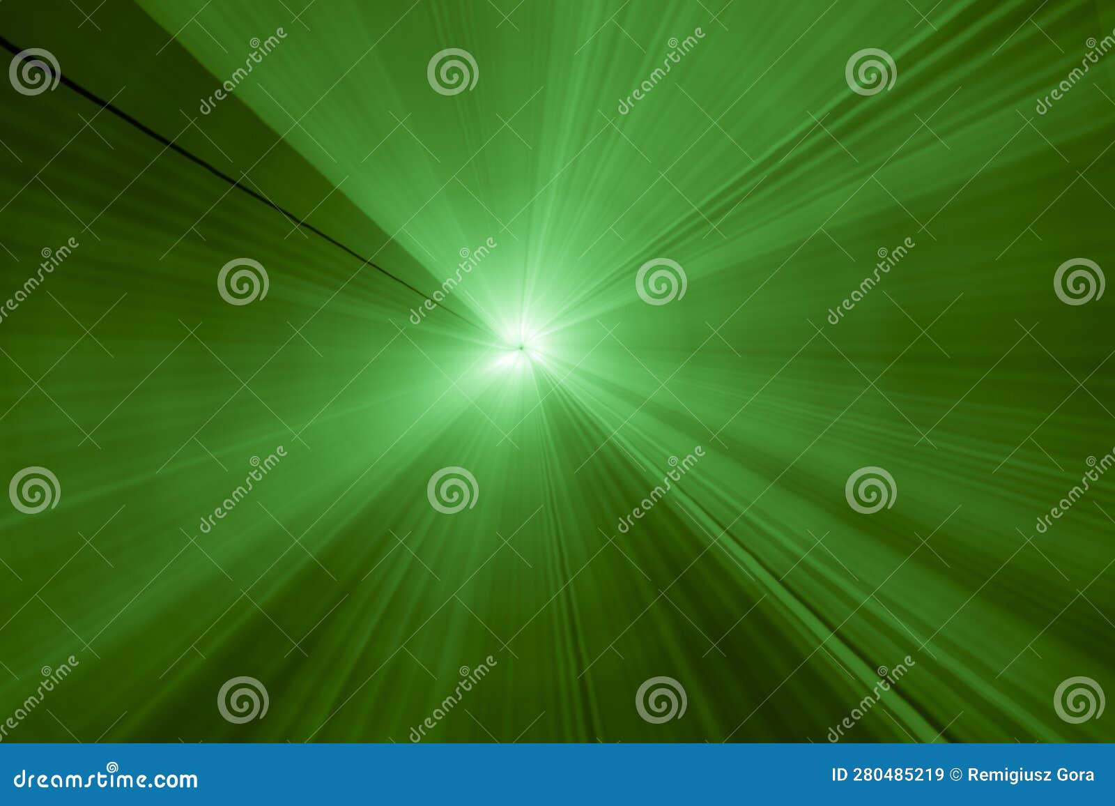 Streaks of Light Waving and Twisting Stock Image - Image of quill ...