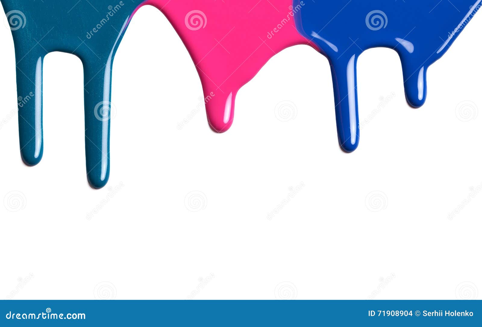 Streaks of makeup. stock photo. Image of nailpolish, emulsion - 71908904