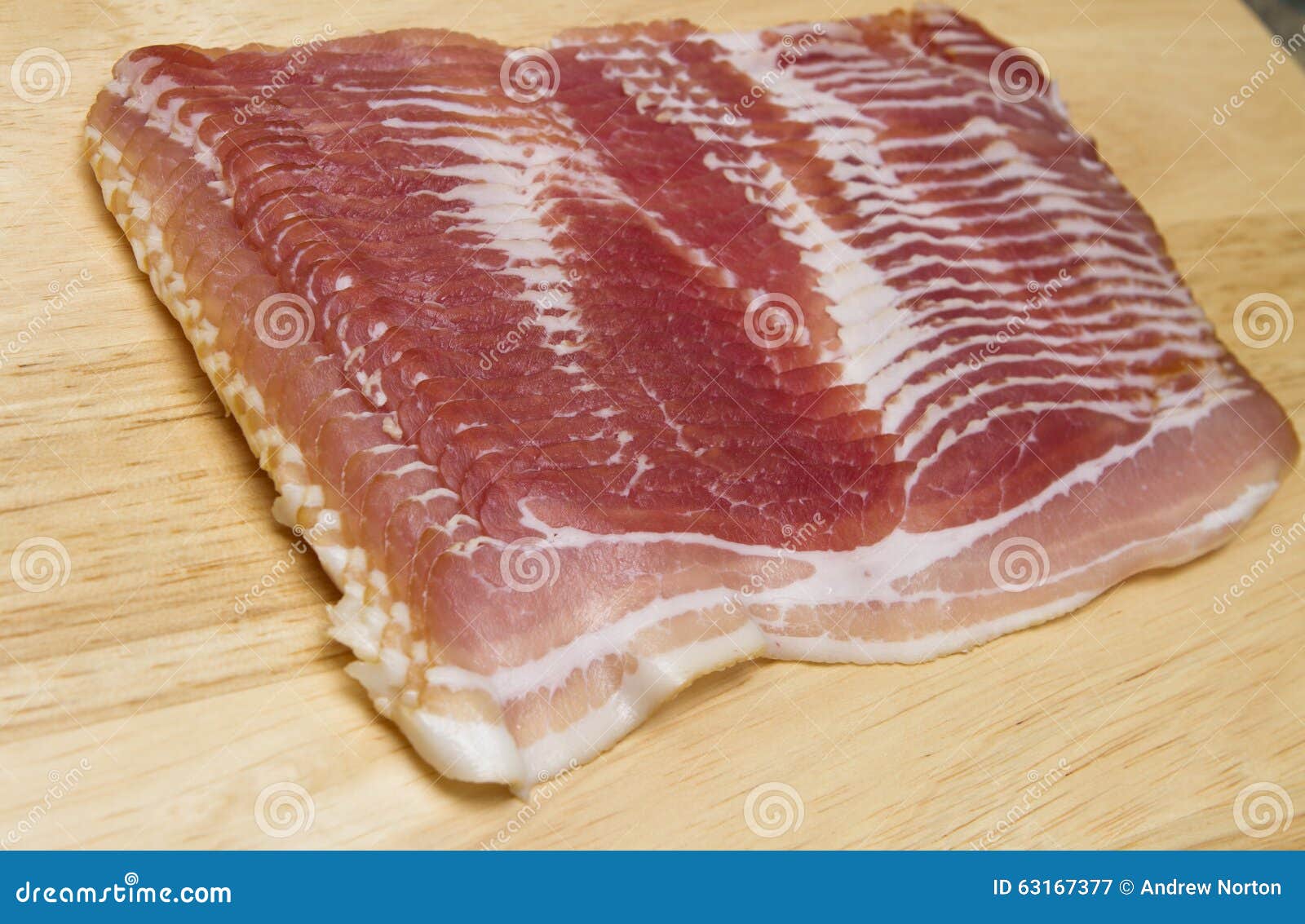 Streaky bacon stock image. Image of meat, collection - 63167377