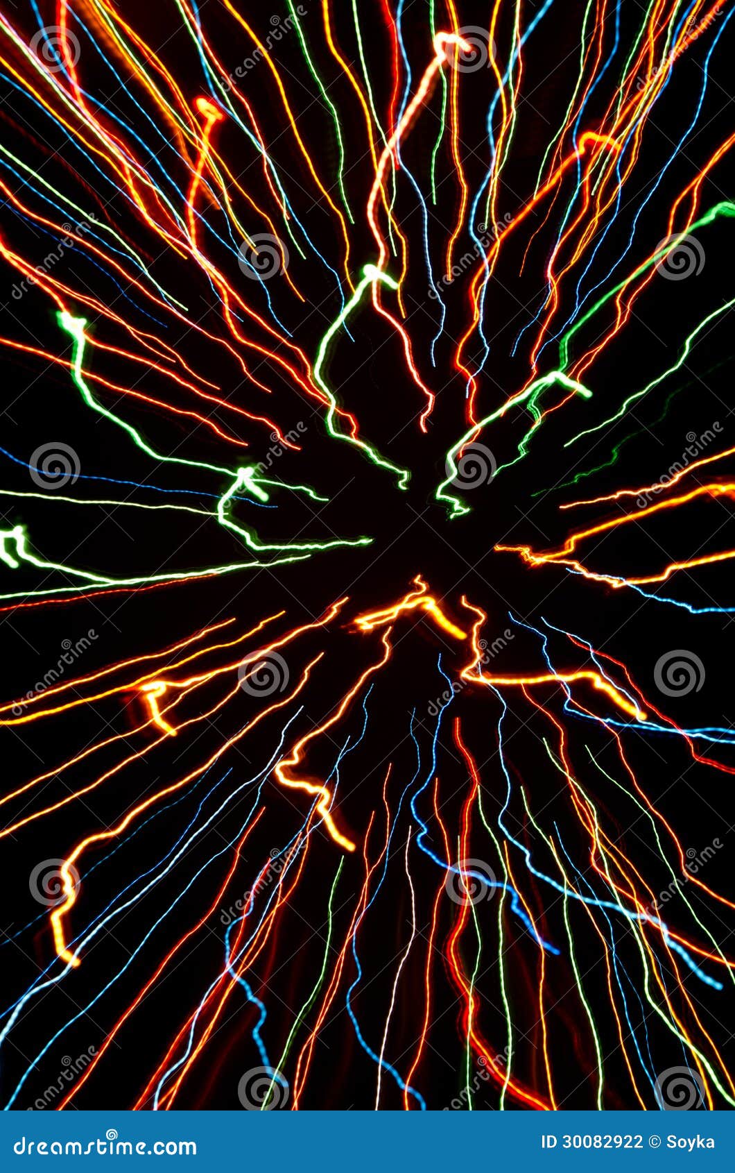 Streaky Freezelight Light Patterns Stock Photo - Image of abstract ...