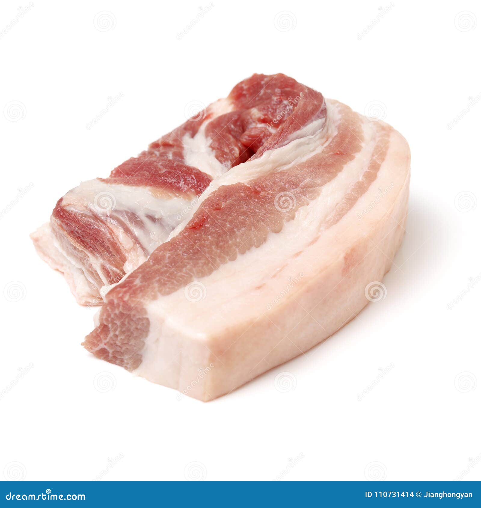 Streaky Pork. Background, Meat Stock Photo - Image of diet, isolated ...