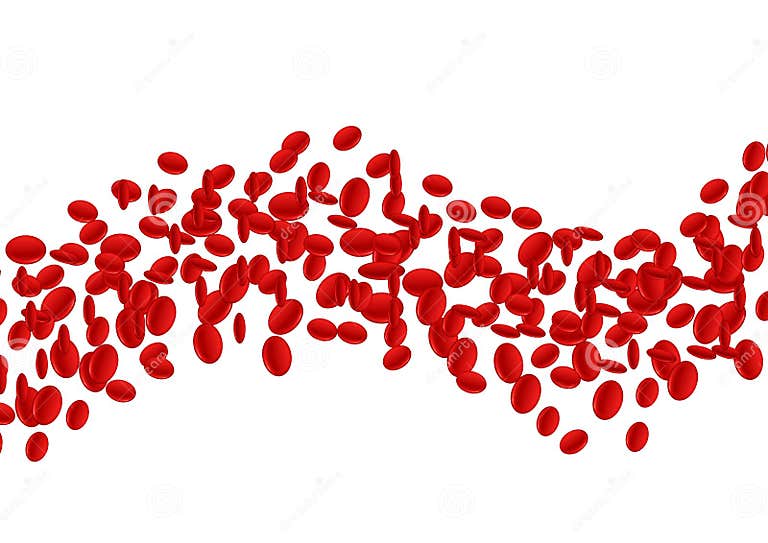 Stream of blood cells stock photo. Image of closeup, backgrounds - 30762194