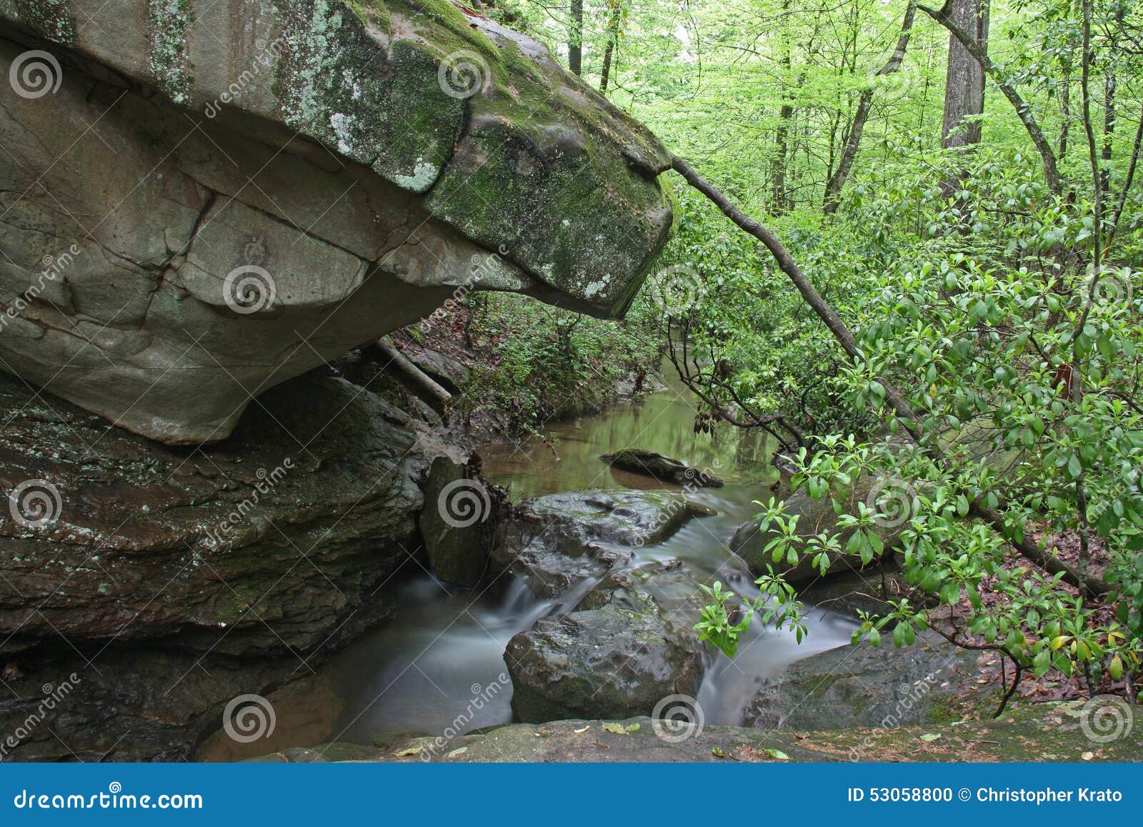 Stream and boulders stock photo. Image of boulders, river - 53058800