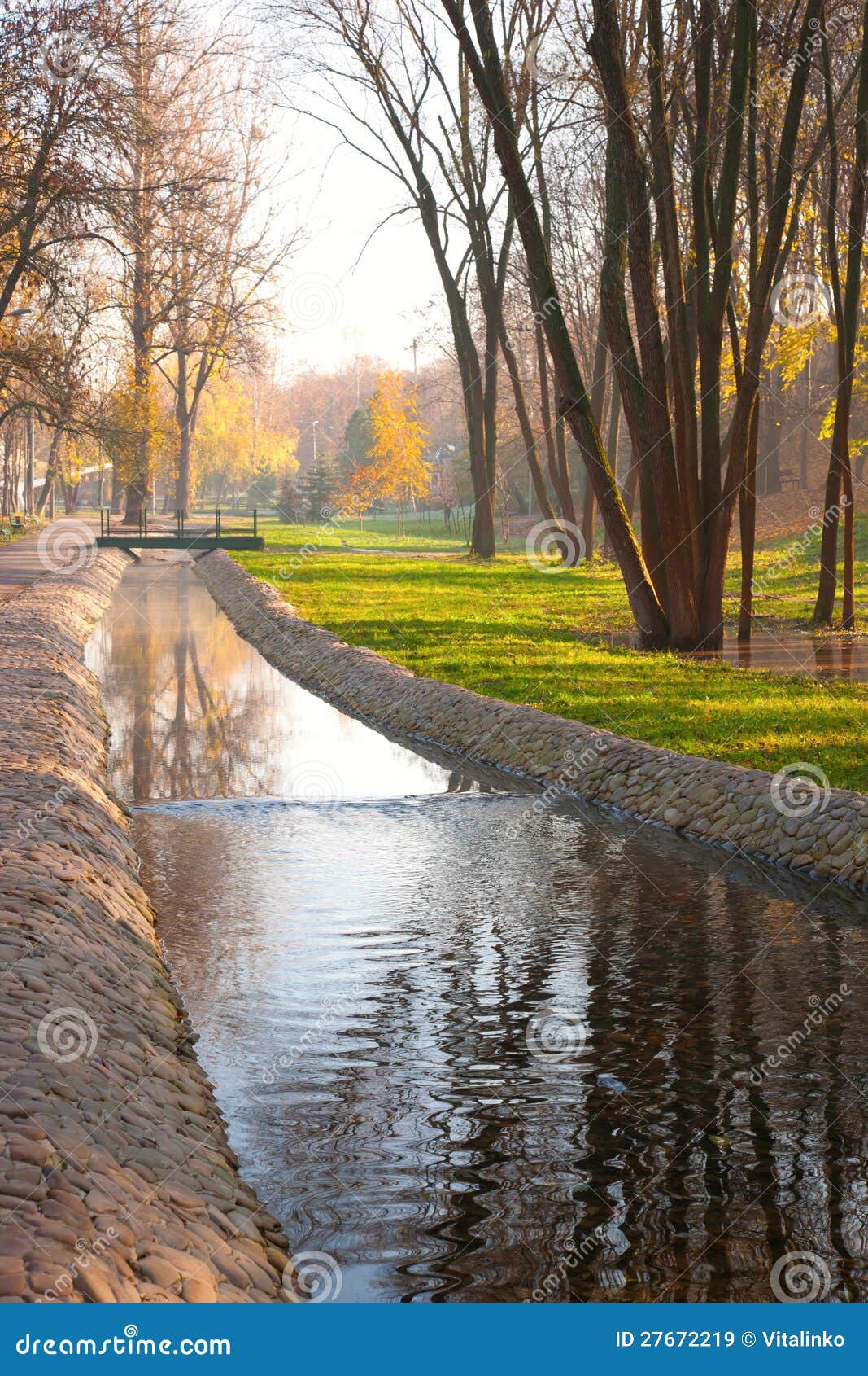 Stream in city park stock image. Image of grass, landscape - 27672219 Stream in city park stock image. Image of grass, landscape - 27672219