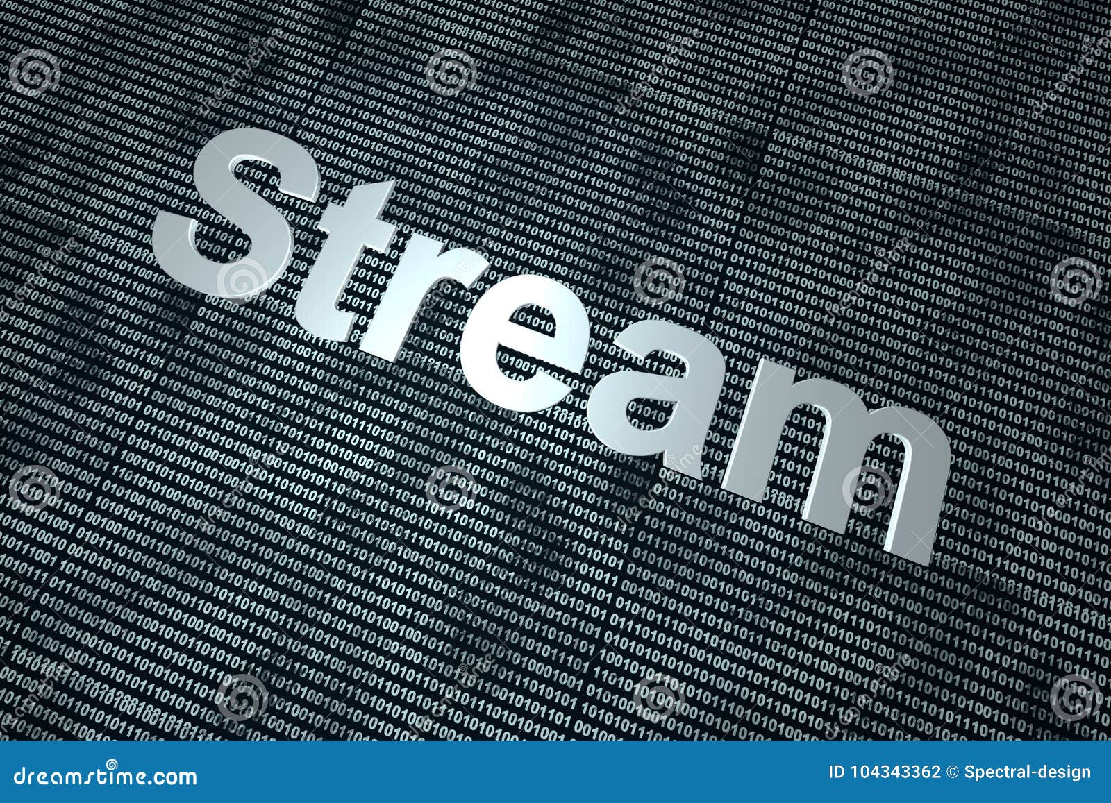 Stream stock illustration. Illustration of generated - 104343362