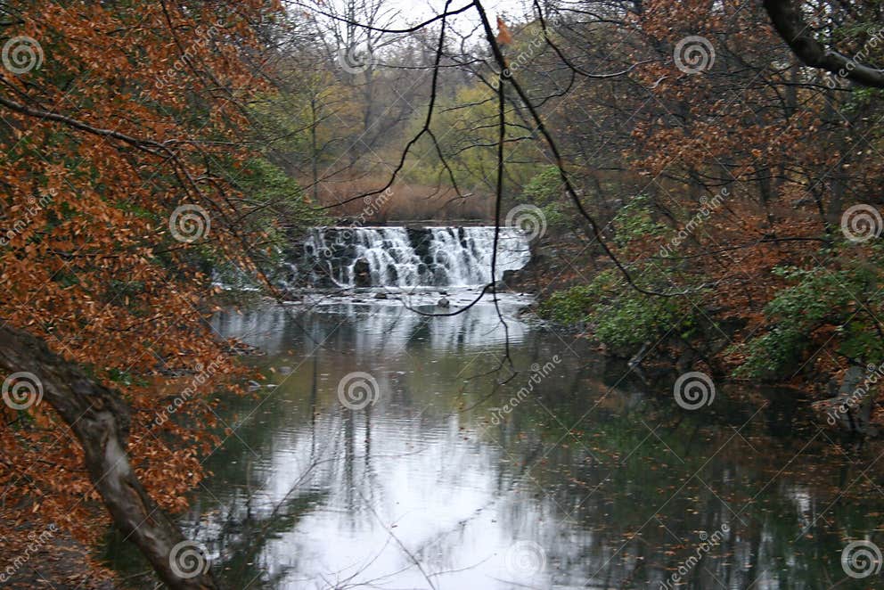 Stream during Fall stock photo. Image of outdoor, color - 7609860