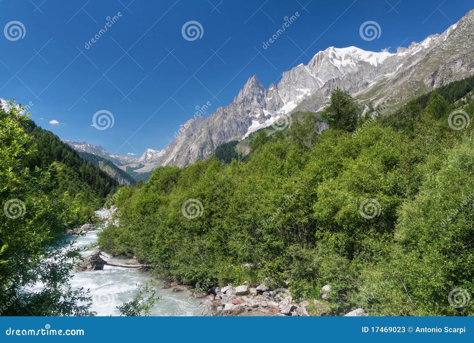 Stream in Ferret valley stock image. Image of mountain - 17469023