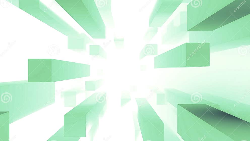 Stream of Moving Rectangles. Design. Stream of Moving Geometric ...