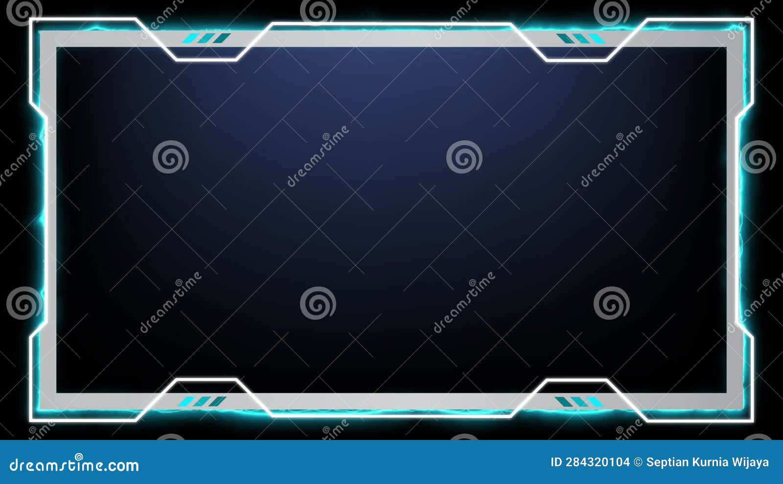 Stream Overlay Animated Facecam for Gamers. Web Camera Frame 4K ...