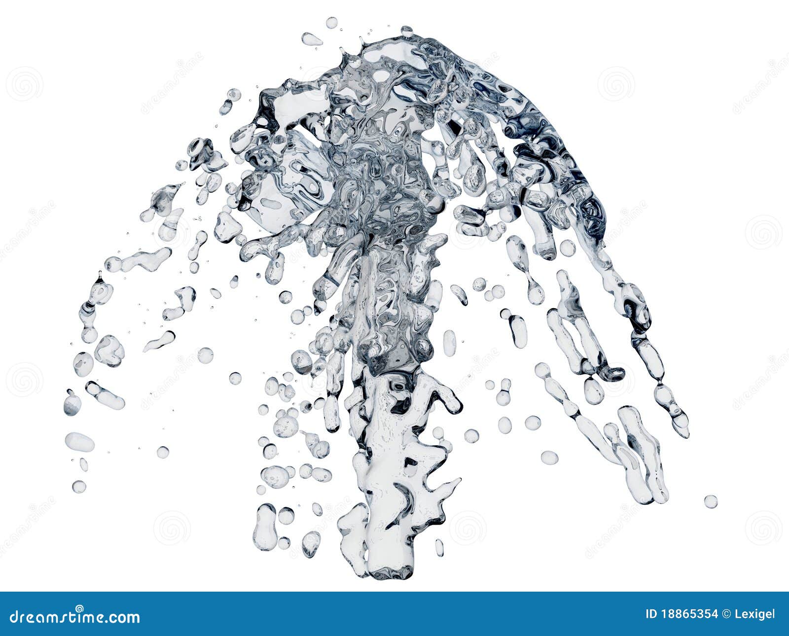 Stream of poor liquid stock illustration. Illustration of pure - 18865354