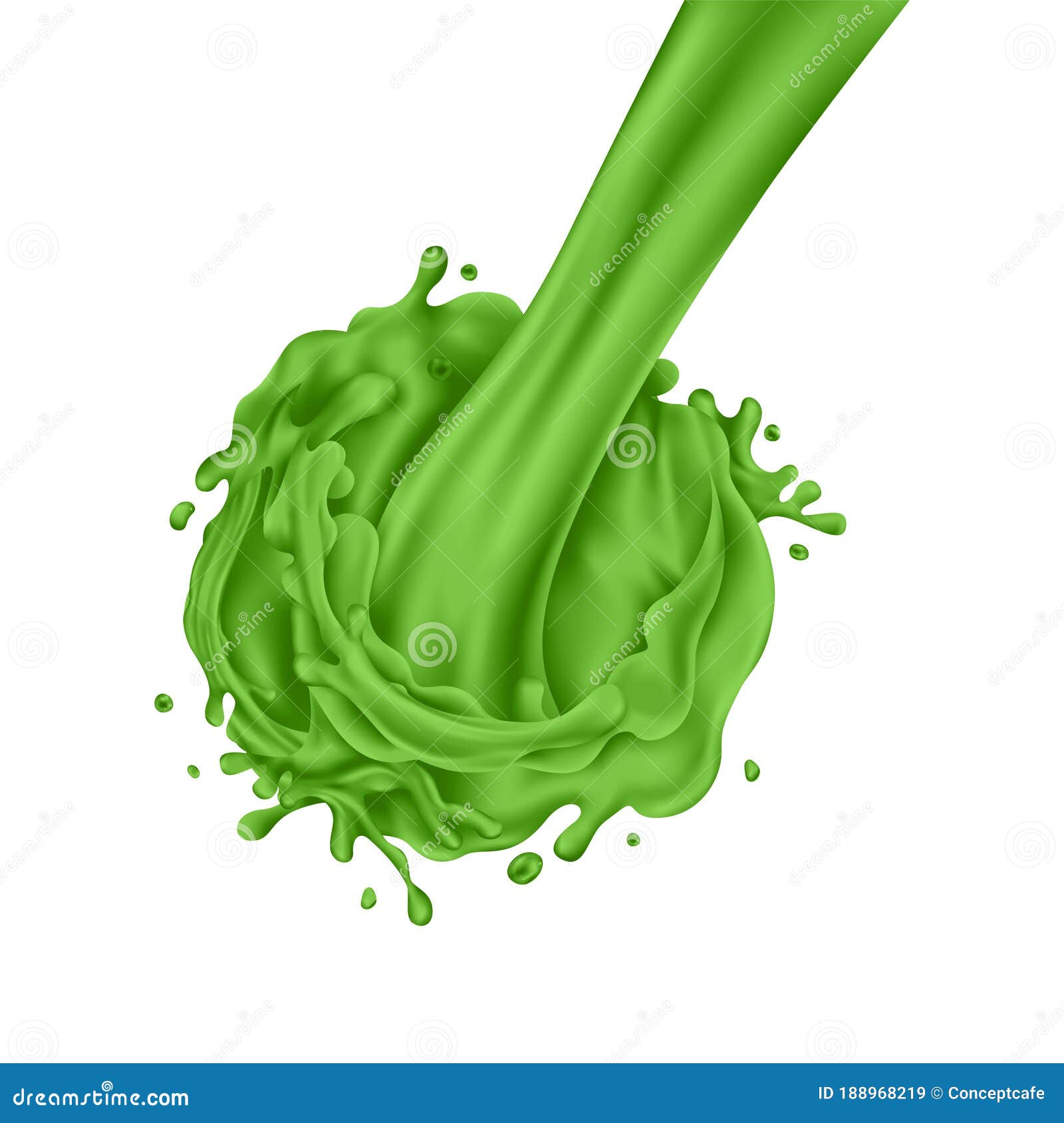 Pouring Art Green Marble Background. Luxury Emerald Dusty Gold ...