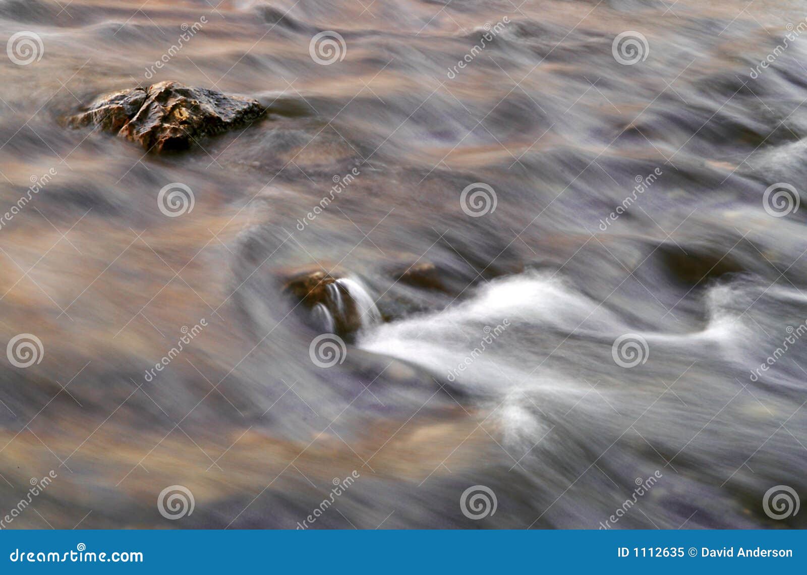 Stream and Rock stock image. Image of river, rock, unmoving - 1112635