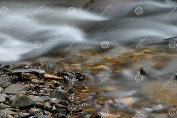 Stream and Rocks stock image. Image of stone, blur, stones - 1878619