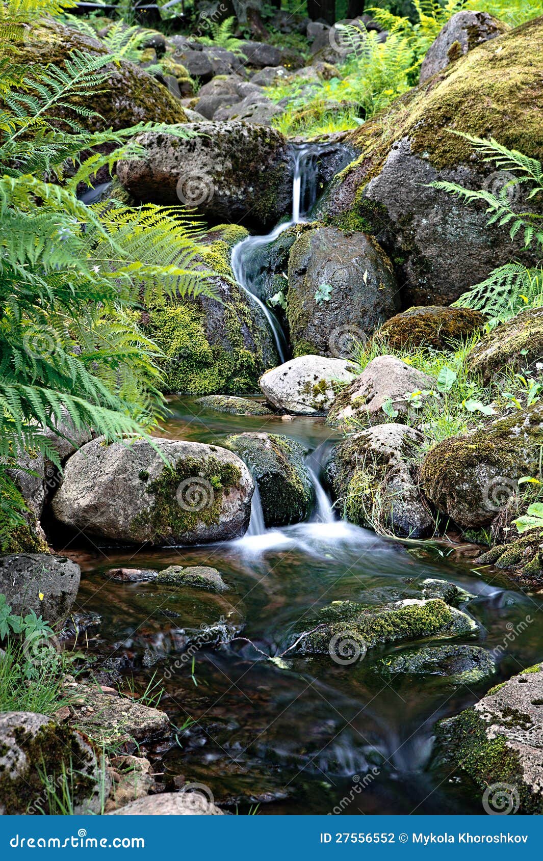 Stream with rocks stock photo. Image of summer, stream - 27556552