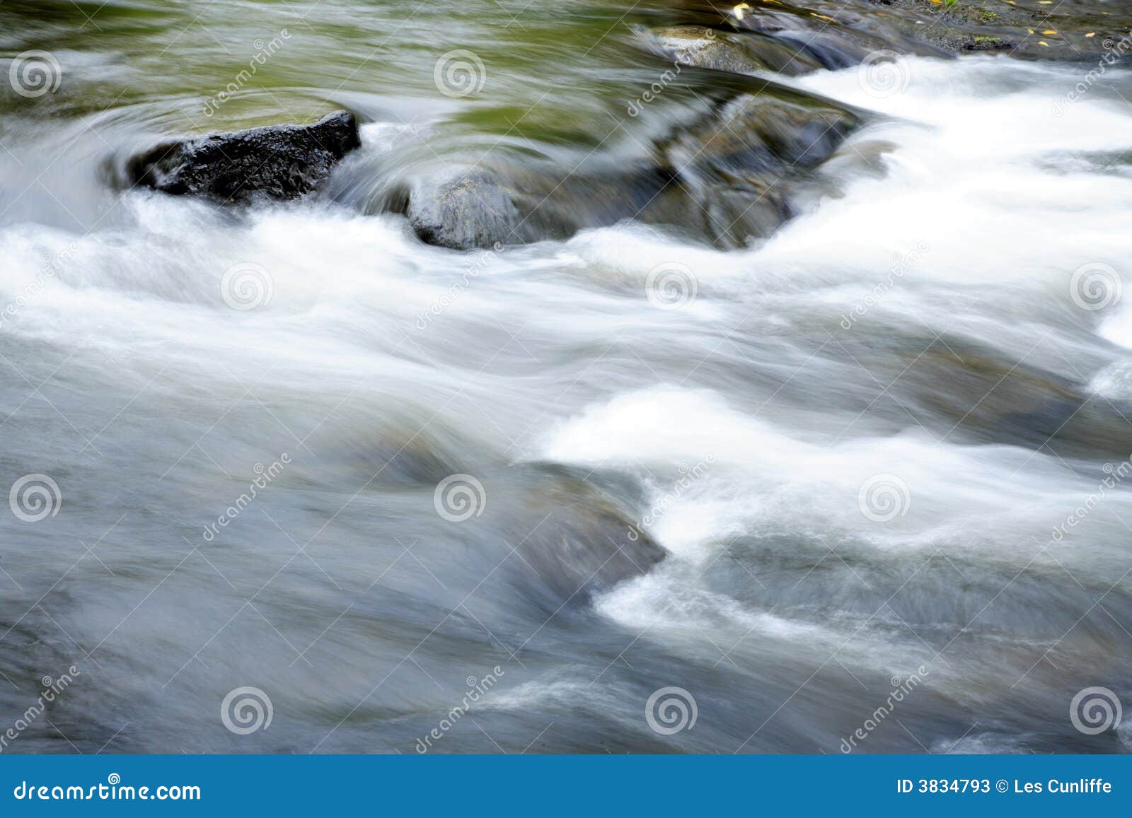 Stream and rocks stock image. Image of rocks, river, flowing - 3834793