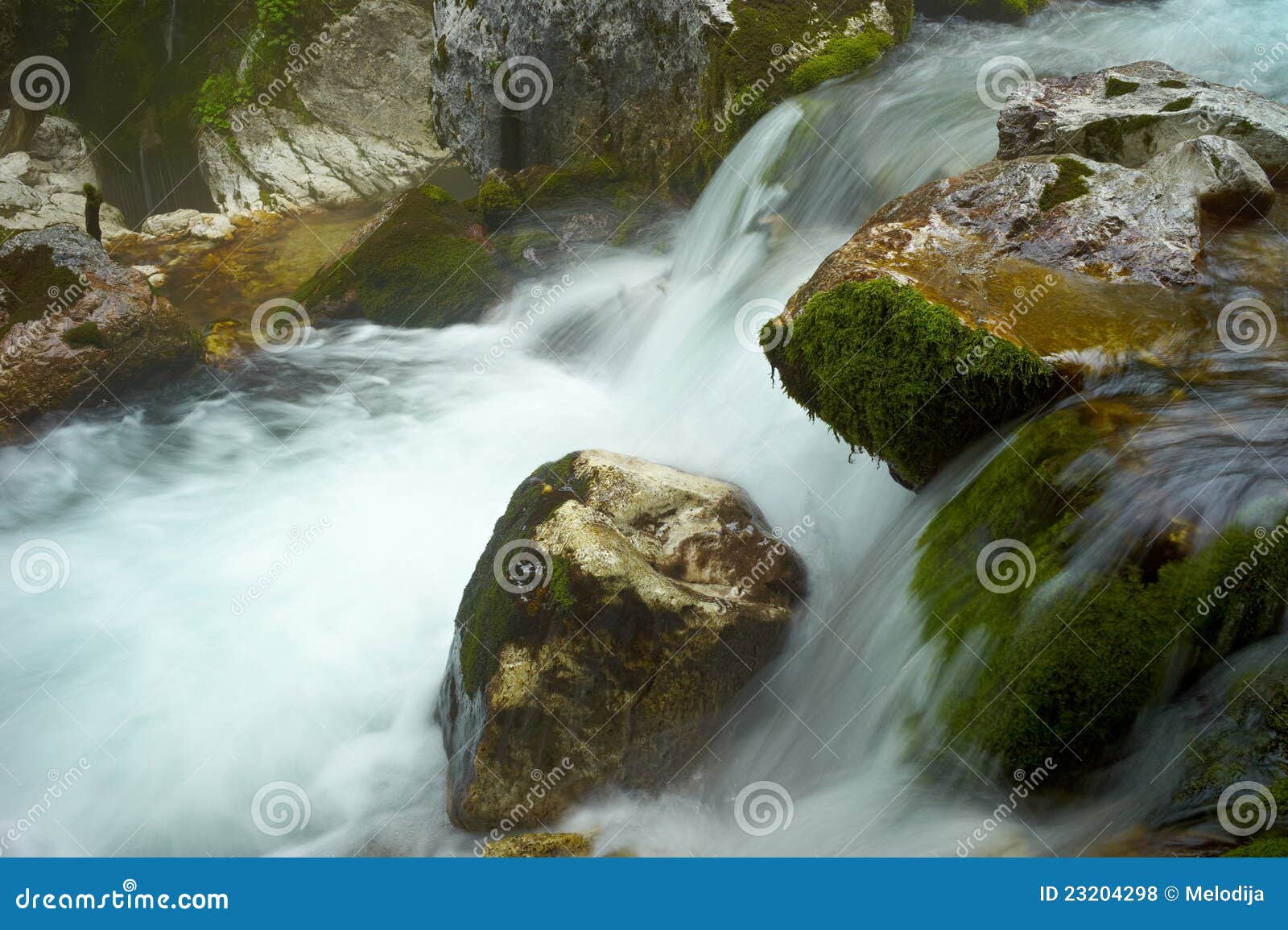 Stream Running Water stock photo. Image of nature, motion - 23204298