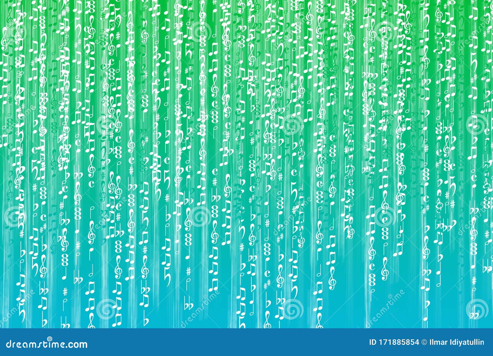 The Stream of Symbols of Musical Notes in the Form of a Matrix of ...