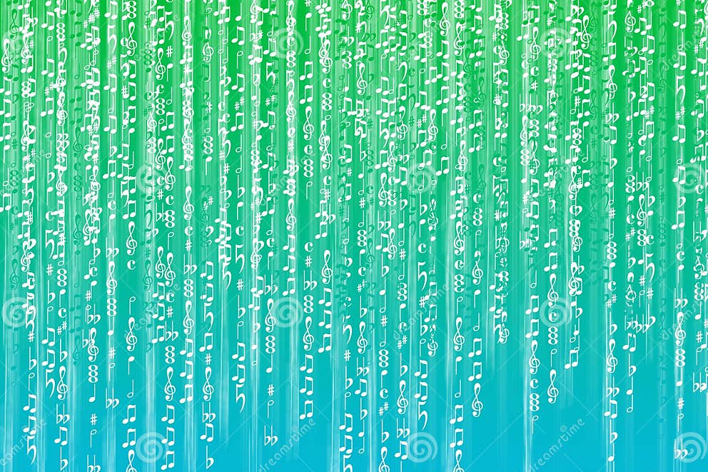 The Stream of Symbols of Musical Notes in the Form of a Matrix of ...