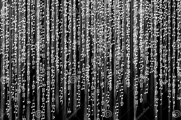 The Stream of Symbols of Musical Notes in the Form of a Matrix of ...