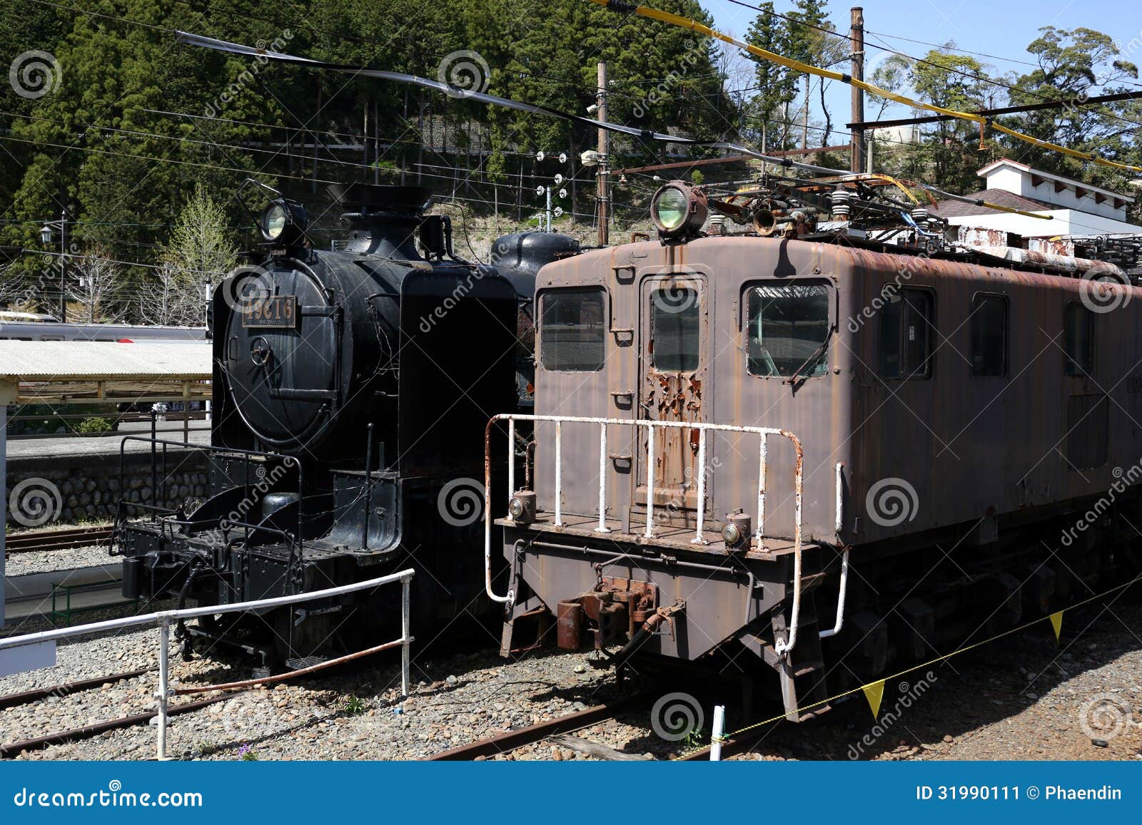 Stream train stock image. Image of iron, carriage, passenger - 31990111