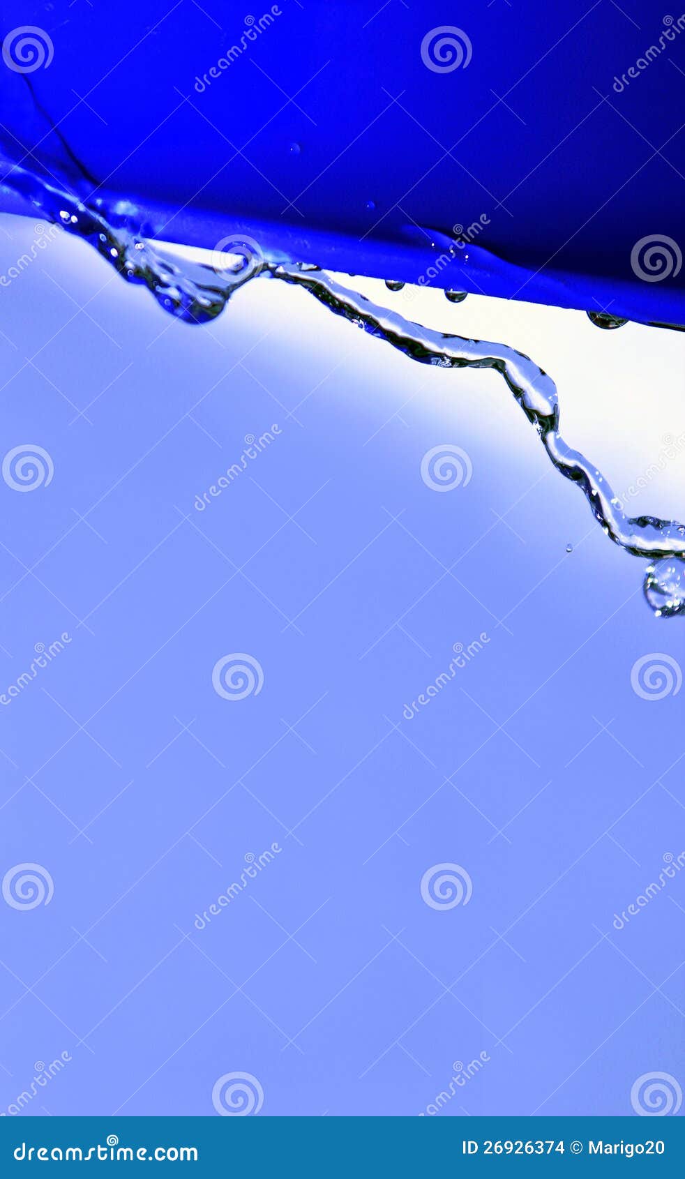 Stream of water. stock photo. Image of illumination, drip - 26926374