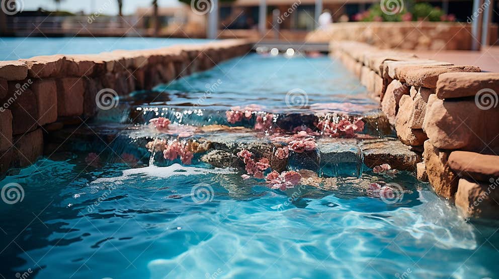 Stream Water Flow, Gushing Spring, Clear Spring, Hot Spring Water ...