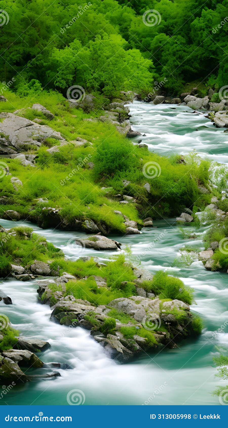 Stream Water Flowing Spring Spring Spring Spring Water Source Dynamics ...