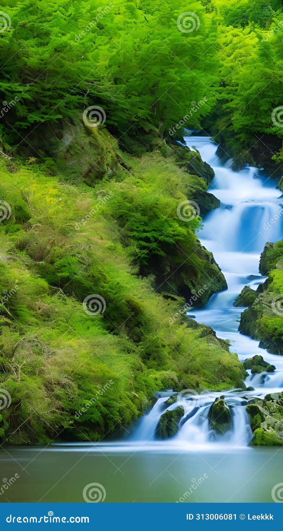 Stream Water Flowing Spring Spring Spring Spring Water Source Dynamics ...
