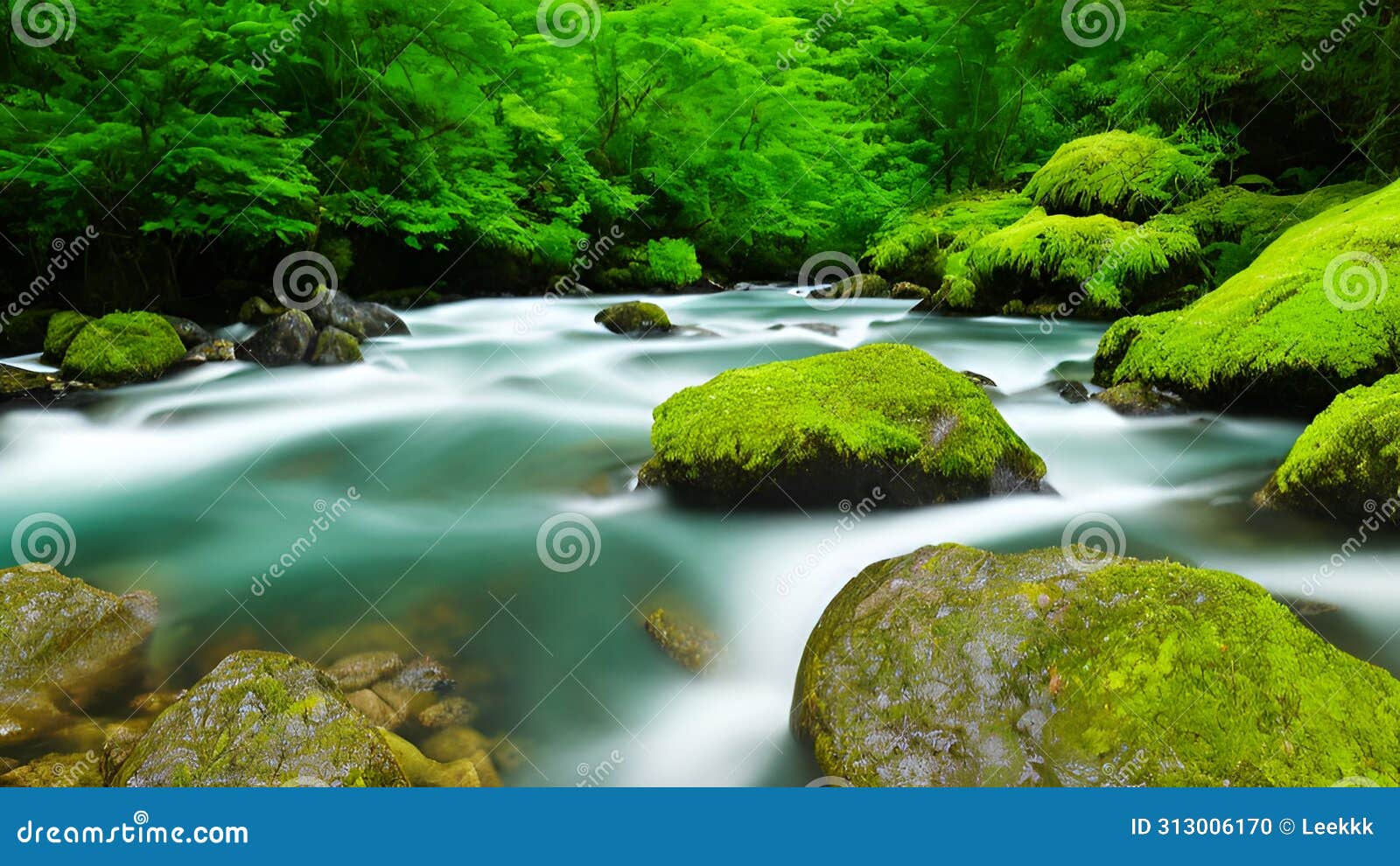 Stream Water Flowing Spring Spring Spring Spring Water Source Dynamics ...