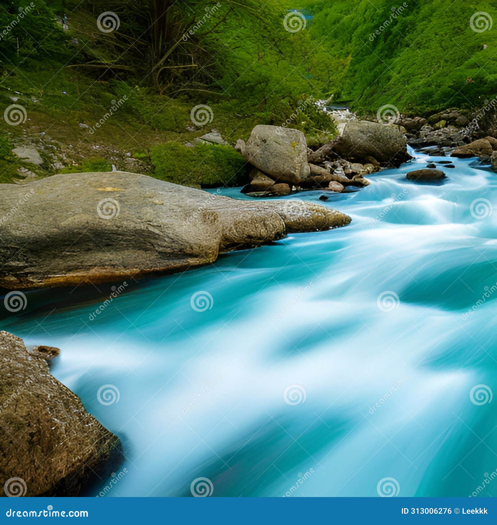 Stream Water Flowing Spring Spring Spring Spring Water Source Dynamics ...