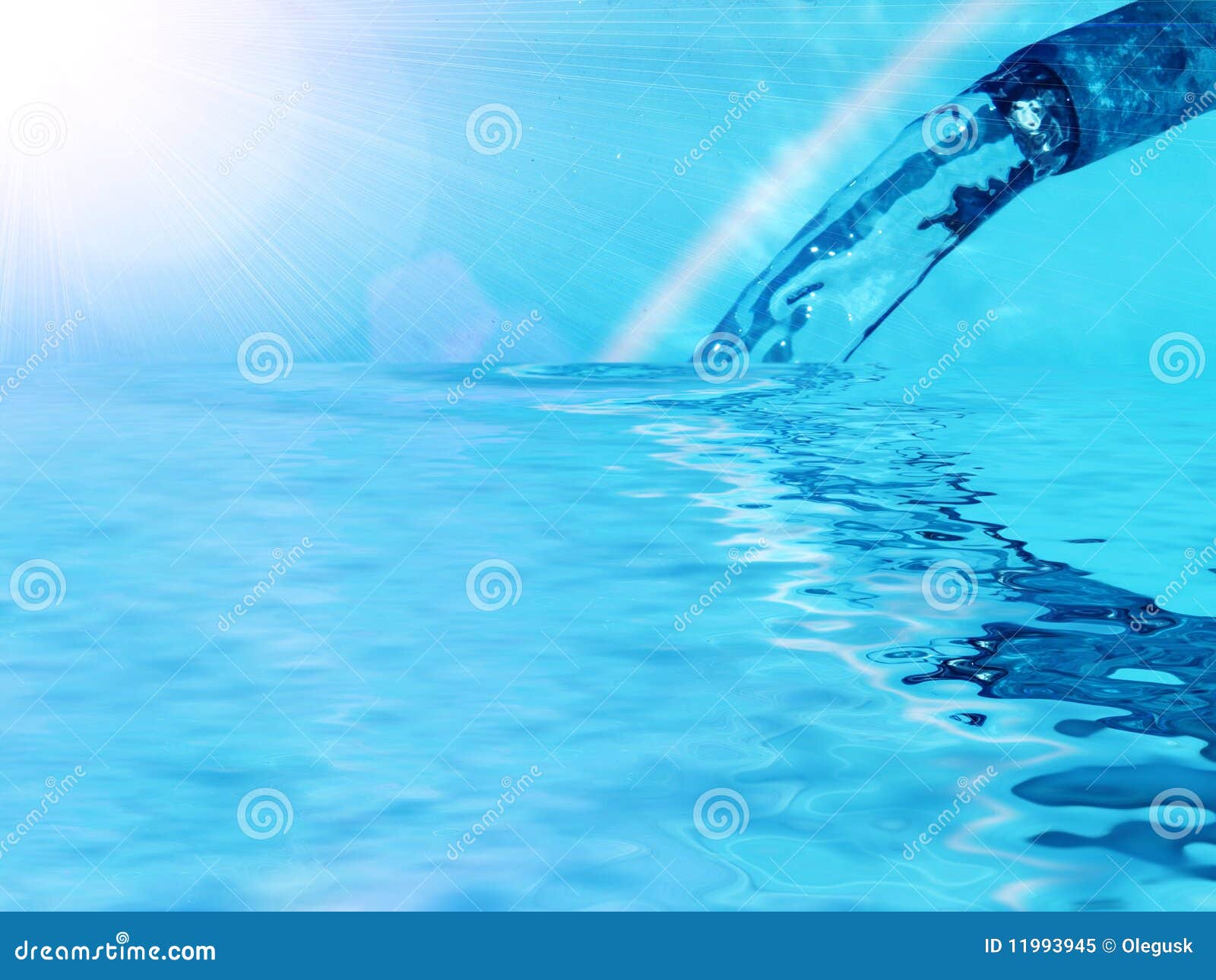 Stream water pipe stock image. Image of abstract, shine - 11993945