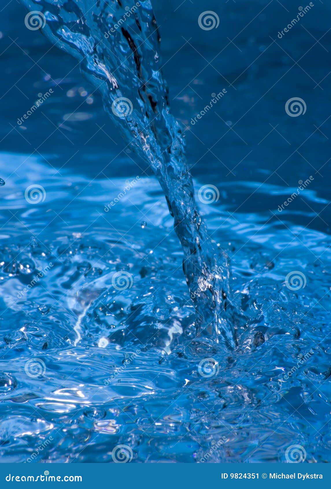 Stream of Water Pouring stock image. Image of liquid, wave - 9824351