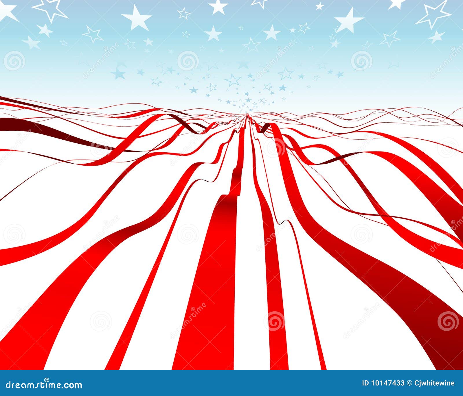 Streamer stock vector. Illustration of white, background - 10147433