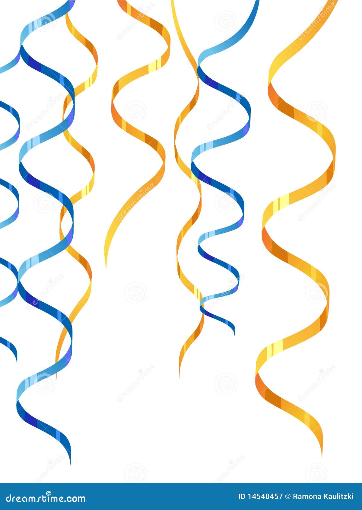 Streamer stock illustration. Illustration of paper, carnival - 14540457