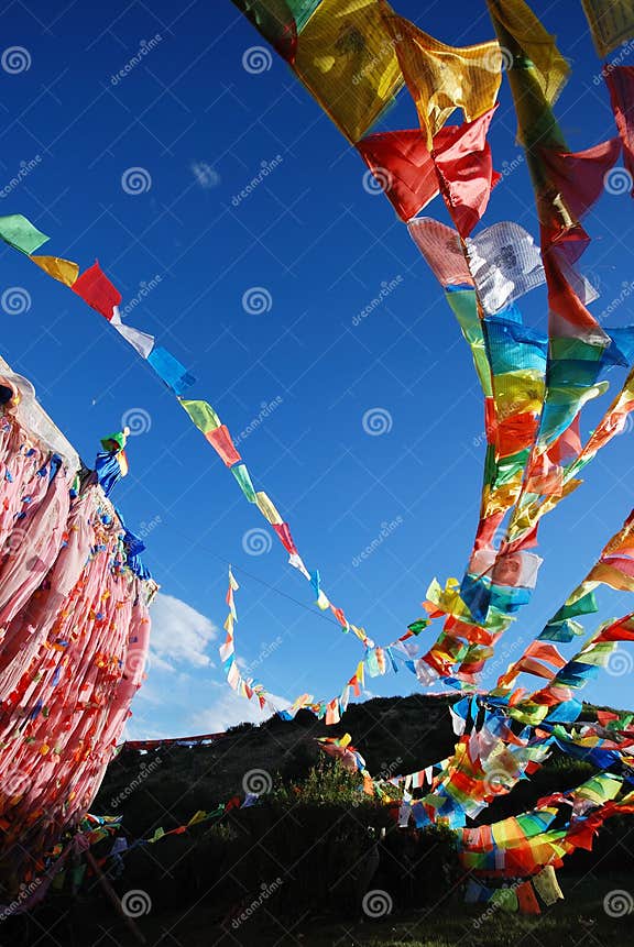 Streamer stock image. Image of civilization, charm, peace - 7281763