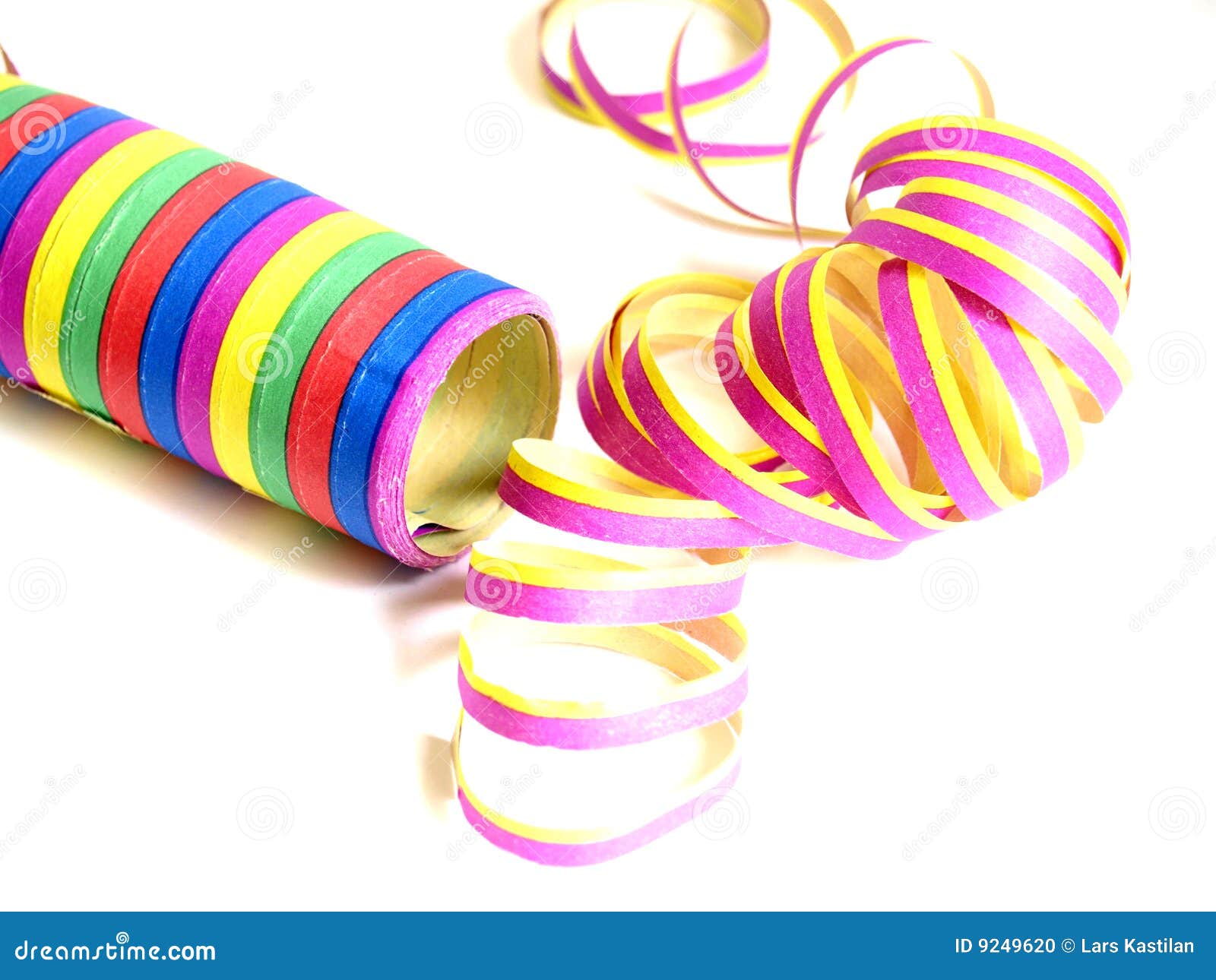 Streamer stock photo. Image of paper, birthday, carneval - 9249620