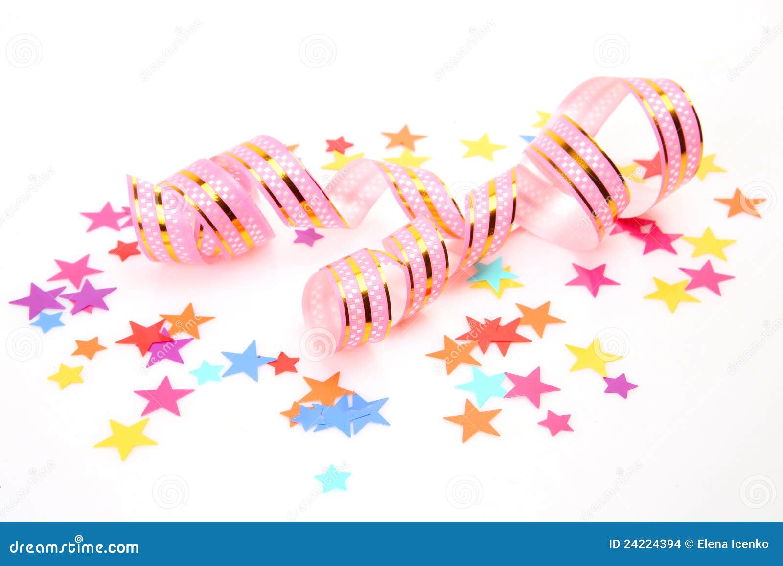 Streamer and confetti stock photo. Image of romanticism - 24224394