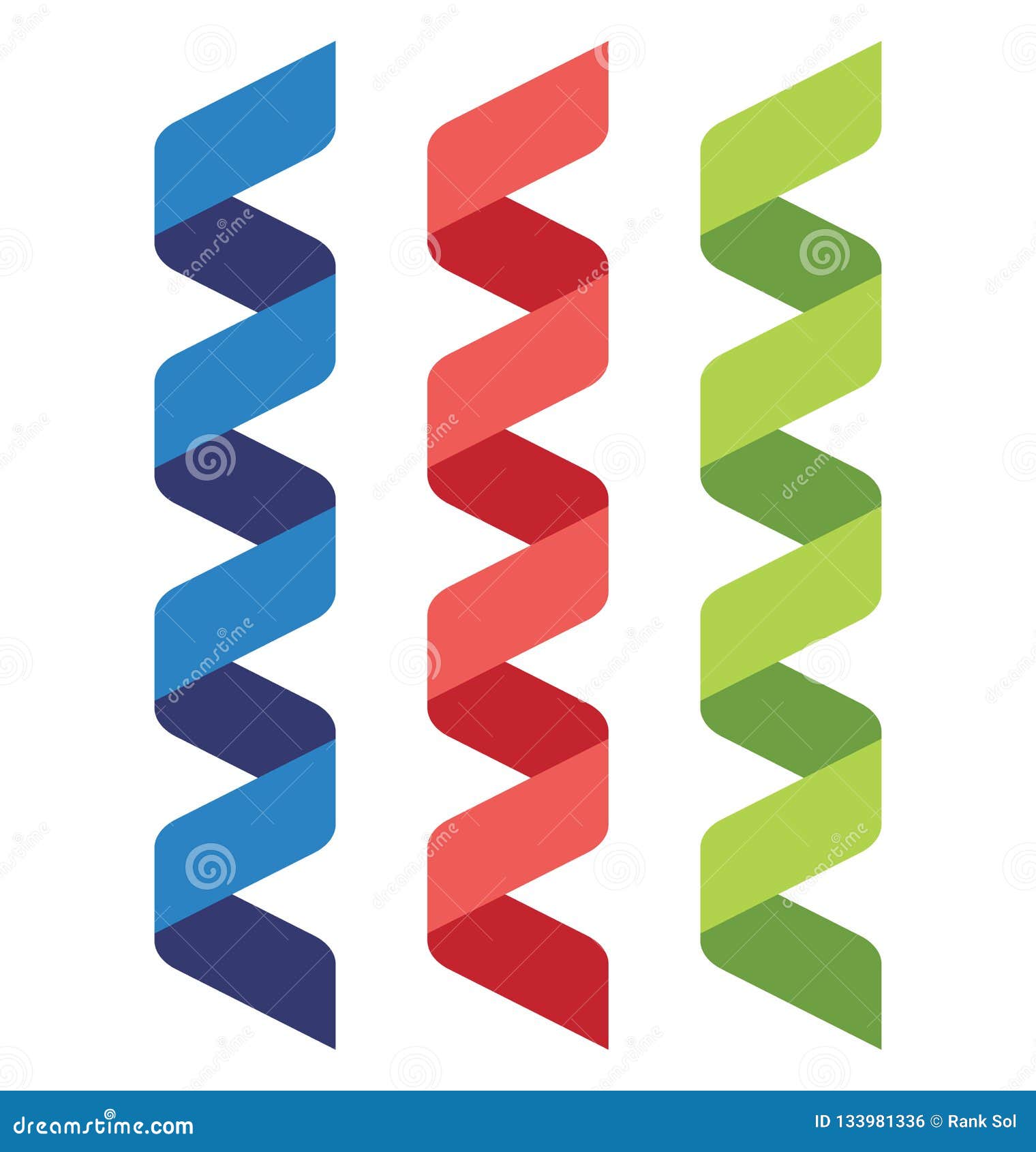 Streamers Colored Vector Illustration Icon that Can Be Easily Modified ...
