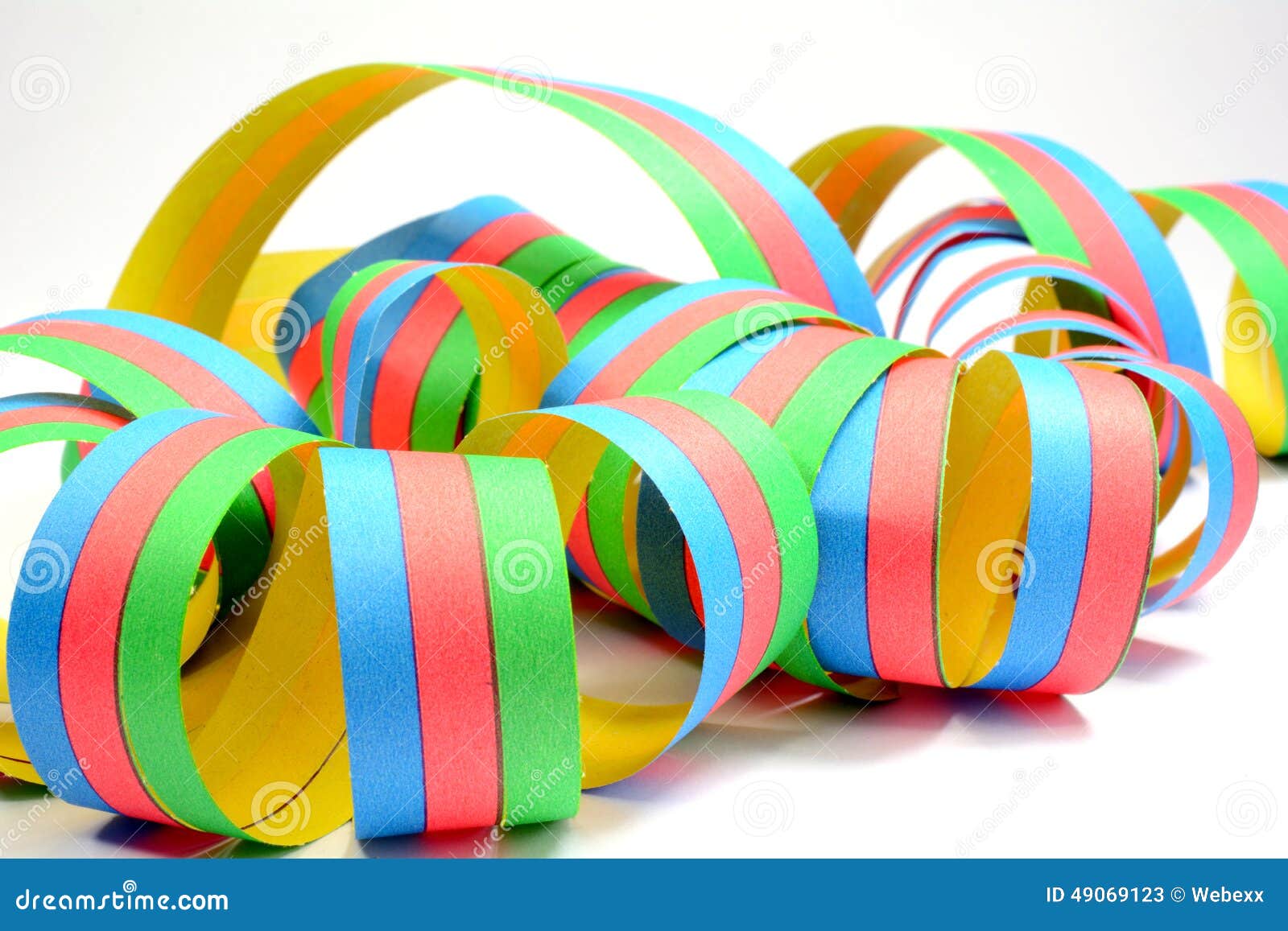 Streamers stock image. Image of multicolored, decoration - 49069123