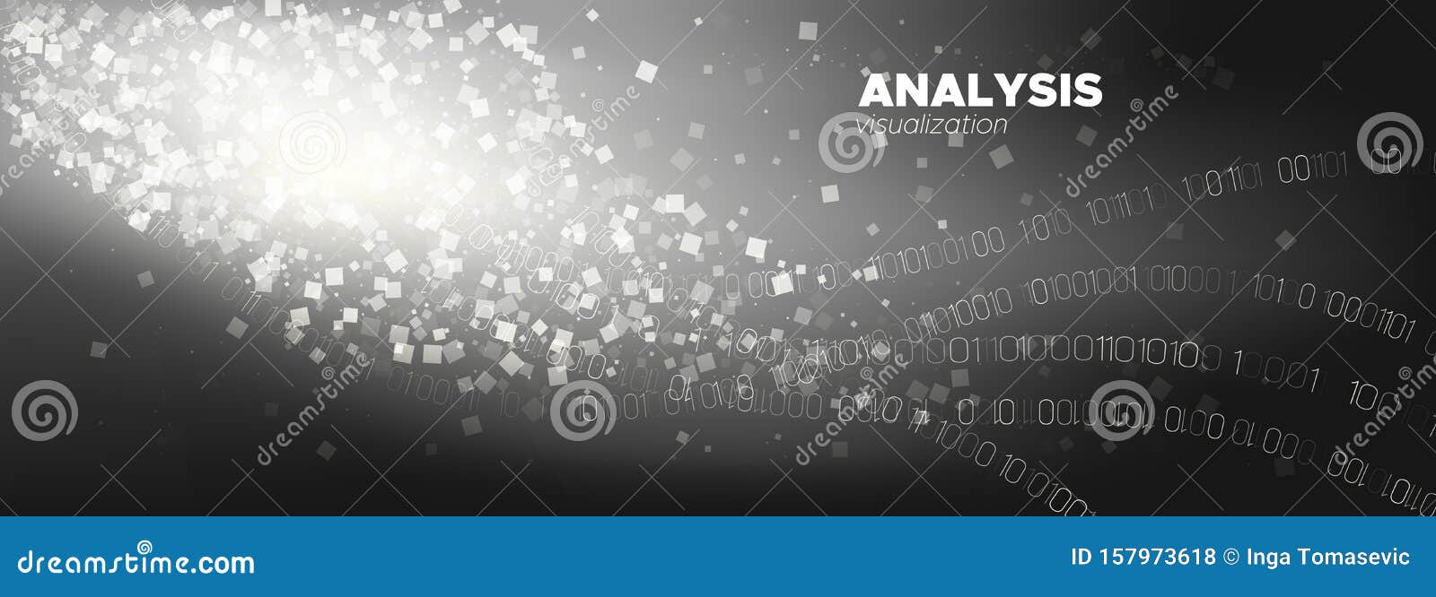 Gray Matrix Background Computer Generated Royalty-Free Stock Image ...