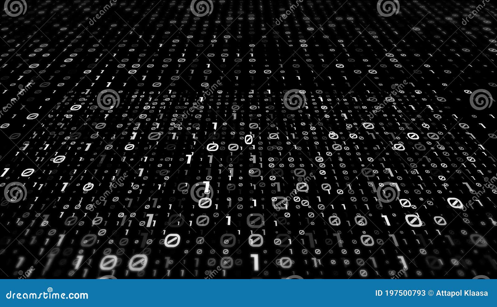 Streaming Binary Code Background - Falling Digits on Black Backdrop ... Streaming Binary Code Background - Falling Digits on Black Backdrop ...