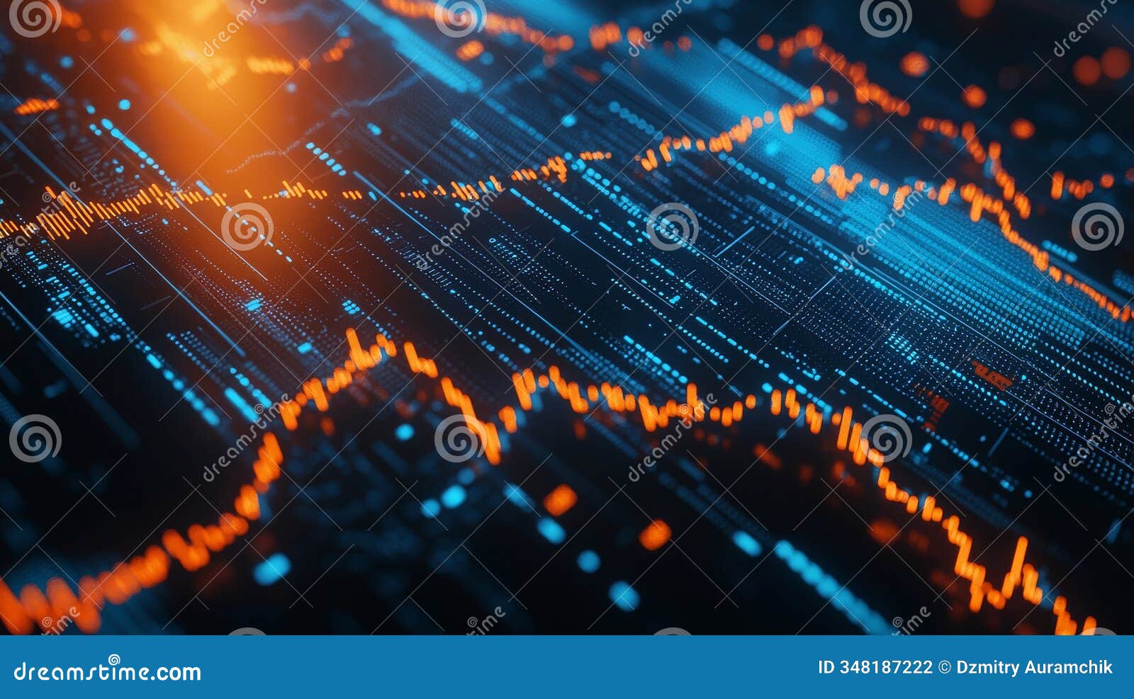 Streaming Data Visuals on Curved Screens in Digital Space, Technology ...