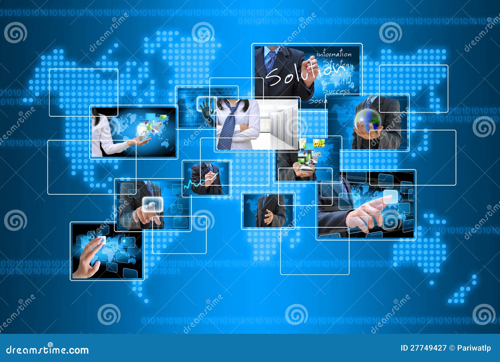 Streaming images stock illustration. Illustration of electronic - 27749427