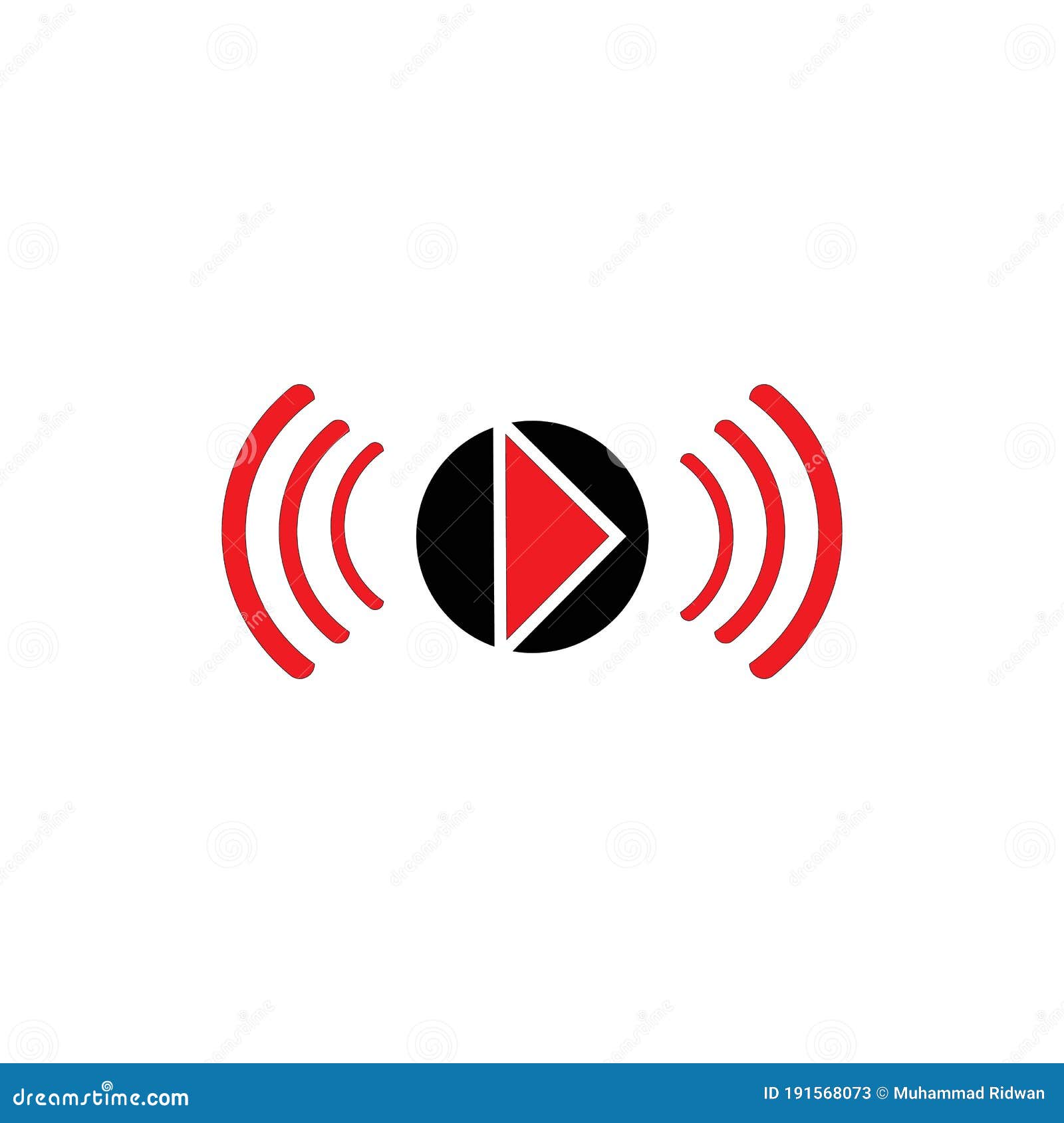Streaming logo stock vector. Illustration of video, stream - 191568073