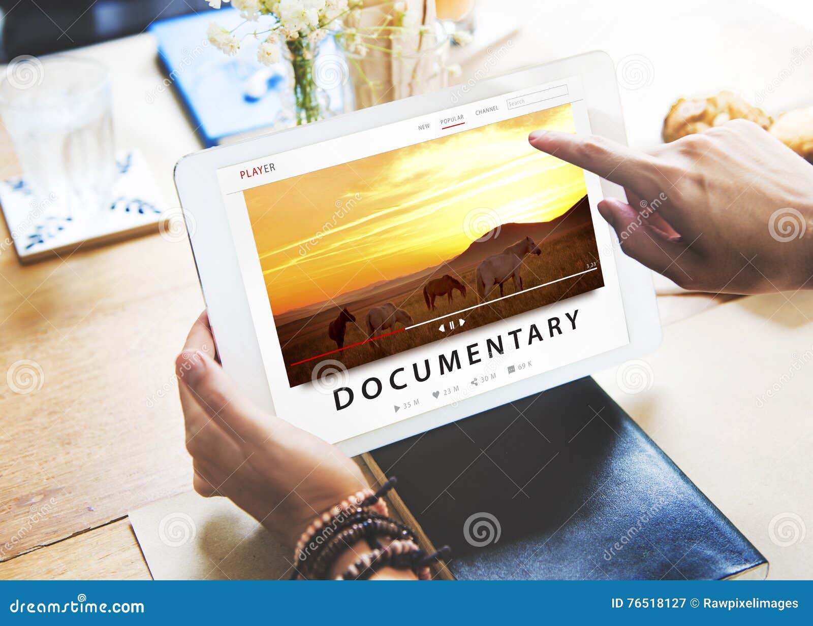 Streaming Multimedia Audio Entertainment Internet Concept Stock Image ...