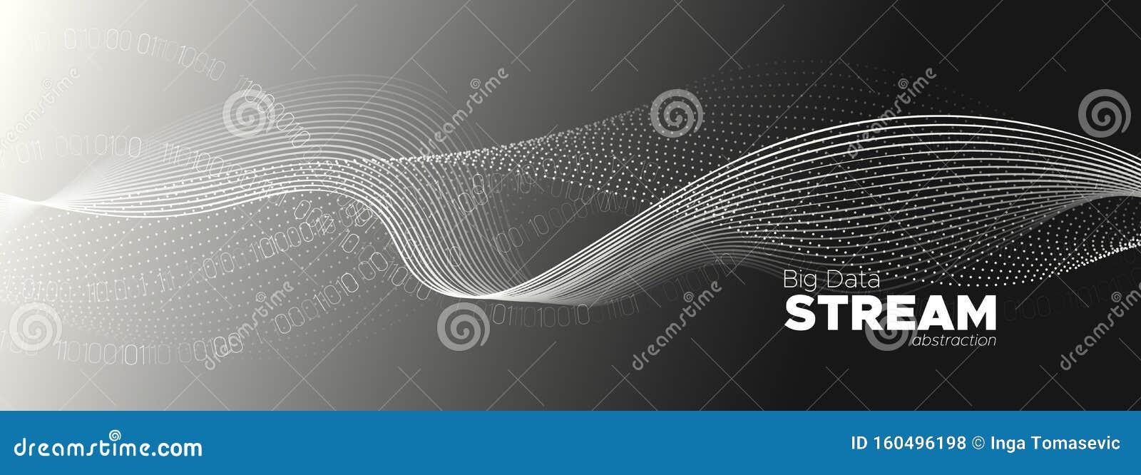 Gray Matrix Background Computer Generated Royalty-Free Stock Image ...