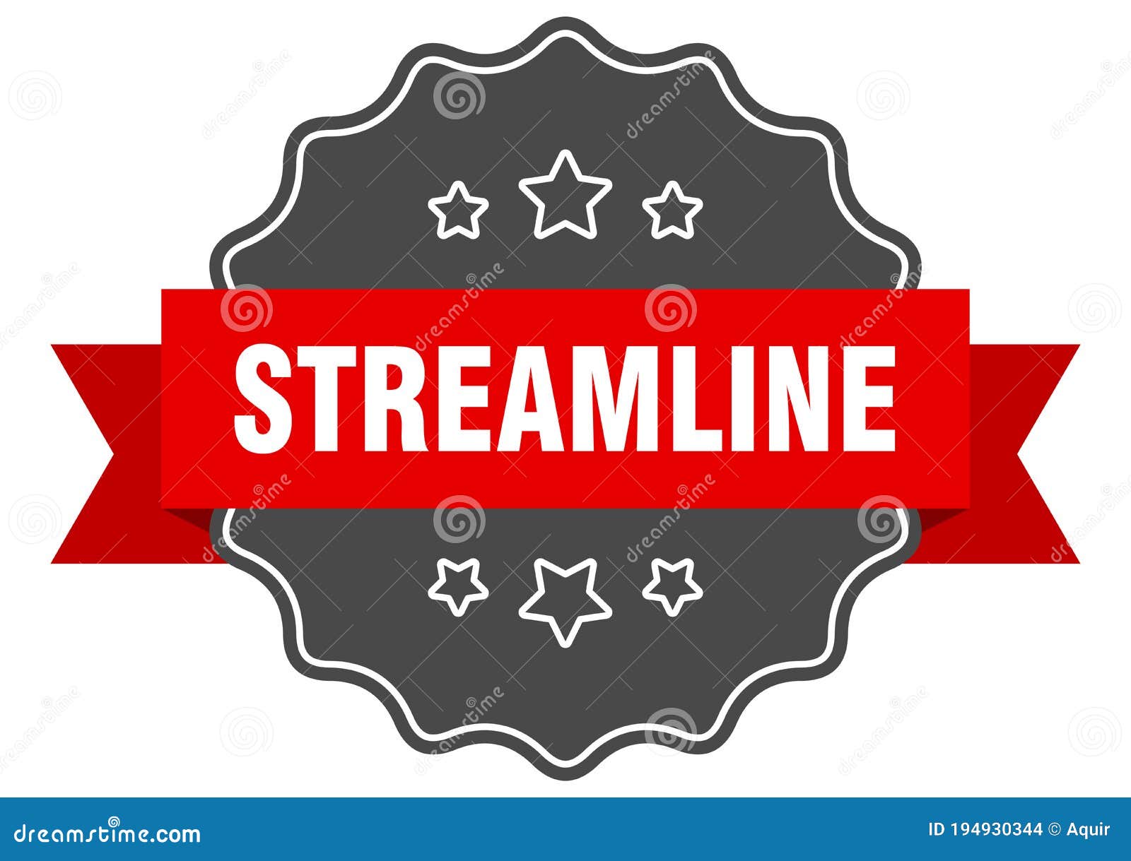 Streamline label stock vector. Illustration of label - 194930344
