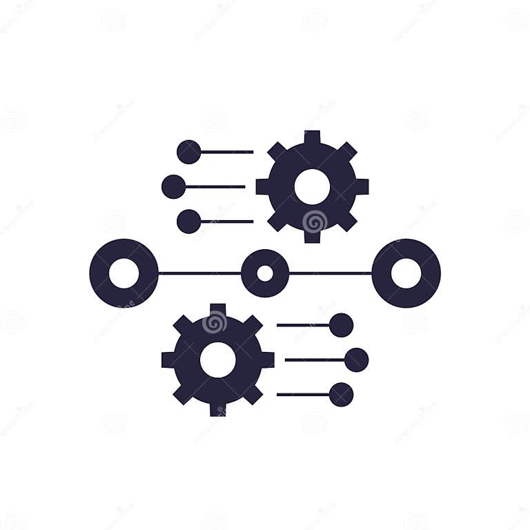 Streamline Process Icon, Vector Design Stock Vector - Illustration of ...